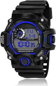 RD YTR RD YTR 008 G-99 Black Shock Seven Light Day Date Digital Watch ...