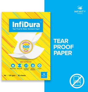 Flipkart.com | InfiDura Tear Proof & Water Resistant Blank A4 - 21 x 29 ...