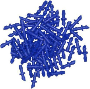 Vasudha Irrigation 4 MMM MICRO TUBE CONNECTOR / JOINTER 100 PIC Drip ...