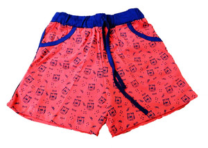 SDS FASHION Printed Women Red Basic Shorts - Buy SDS FASHION Printed ...