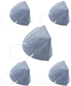 Ocean N95 Respirator Mask For Men & Women N95 Mask Grey Color Reusable ...