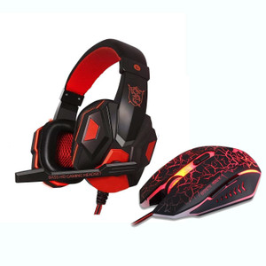 Bluefinger Gaming Headset and Gaming Mouse Combo, Pro Gaming Headset ...
