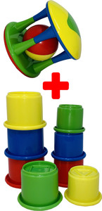 Gift Box Pack Of 2 Small Size Made From Plastic Early Age Development ...