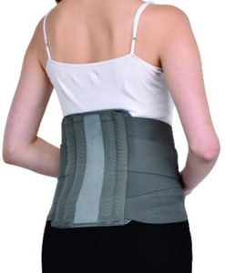 OYD Lumbo Sacral (L.s Belt) Corset Back Support with Rigid Aluminium ...