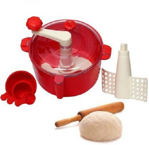 JESAVI ENTERPRISE Automatic Non Electric Dough Maker Machine Atta Roti ...