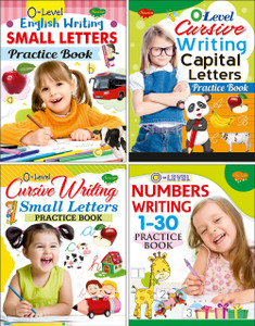 Set Of 4 Pre School Learning Books, O-Level : English Writing Small ...