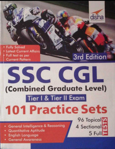 Disha Ssc Cgl (Combiend Graduate Level) Tier- 1 & Tier-2 Exam 101 ...