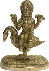 vinayakmoorti Brass Brahmani Mata Sitting Base Home Temple Pooja ...