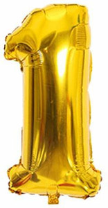 Flipkart.com | BanteyBanatey Solid Number 1 Letter Balloon - Letter Balloon