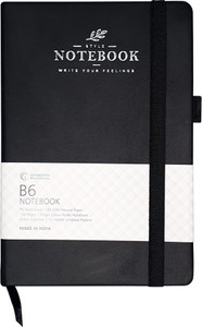 imagine Products Smooth Hard Bound Notebook B6 Notebook Ruled 192 Pages ...