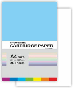 Flipkart.com | vidhyastationers Snow White Unruled A4 140 gsm A4 paper ...