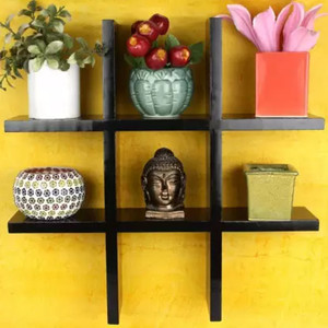 INDIAN DECOR SZY Wooden Wall Decorative Shelves MDF (Medium Density ...