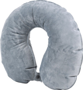 MINISO Simple Inflatable U-shaped Pillow (Grey)- Ideal for travelling ...