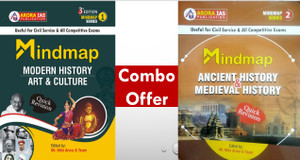 History MIND MAP Combo Offer (Modern History ,Art & Culture, Ancient ...
