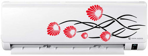 Decor hubb 28 cm AC Sticker Fridge Sticker Wall Sticker Split Ac ...
