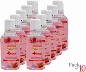 Nanz Comfort Gel Strawberry Hand Rub Bottle - Price in India, Buy Nanz ...