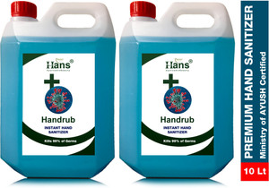 HANS AYURVEDIC Hand sanitizer 70 % IP ALCOHOL liquid & Disinfectant ...