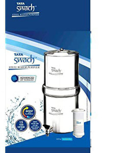 Tata Swach STEEL WATER PURIFIER 20 L Gravity Based Water Purifier ...