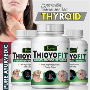 Riffway Thioyofit Tablet To Normalizes Thyroid Function, Relief Stress ...
