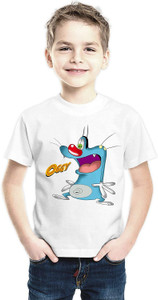 Flipkart.com | Viaan Boys Cartoon Cotton Blend Regular T Shirt - Round Neck