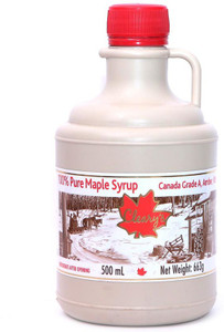 Citadelle 100% Pure Maple Syrup (Canada Grade A, Amber Rich Test) Rich ...