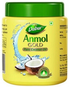 Dabur Anmol Gold Pure Coconut Oil (500ml) Hair Oil - Price in India ...