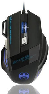 MFTEK 7 Button LED Optical USB Wired Gaming Mouse 7 LED Colors Wired ...