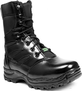 Para Commando Mens Black Genuine Leather Combat Army Boot Shoes Boots ...