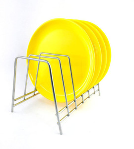 GO HOOKED Plate Kitchen Rack Steel Stainless Steel Plate Rack | Dish ...
