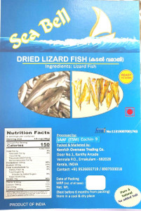 sea bell DRY LIZARD FISH (Kadal Varal ) Cleaned & Ready to Cook { Wt ...