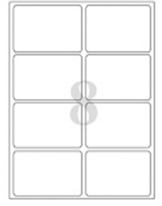 byDefault Self Adhesive Label sheet A4 ST 1, 100 Sheets for INKJET ...