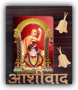 Poster N Frames Shri Gajanan Maharaj Religious Frame Price in India ...