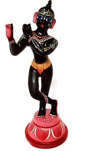 krishnagallery1 Brass Standing krishna Statue Pure Brass Pital Krishan ...