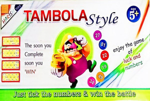 jaraglobal Unique Tambola Board Games with 600 Premium Quality Tickets ...