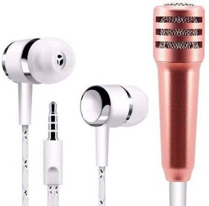 Hiccup 3.5mm Singing Mini Handheld Stereo Microphone Bluetooth Price in ...