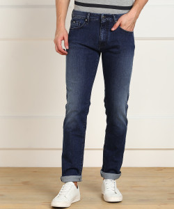 GAS Regular Men Dark Blue Jeans - Buy GAS Regular Men Dark Blue Jeans ...