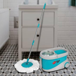Pigeon Clean Easy Deluxe Spin Mop New Mop Set Price in India - Buy ...
