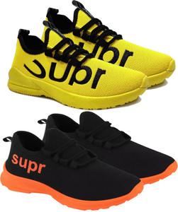 Blasco SUPER COMBO Kln-401 Ylw-317 Orange Sports and running shoes for ...