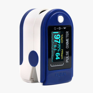 HI-FOCUS Finger Print oximeter blood oxygen monitoring for Office use ...