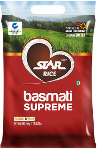 STAR 555 Basmati Supreme Rice Basmati Rice (Long Grain, Sticky) Price ...