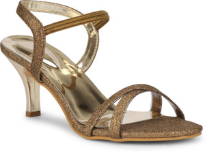 COMMANDER Women Copper Heels - Buy COMMANDER Women Copper Heels Online ...