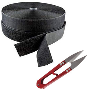 YUVI CREATIONS 24 Mts * 25 Mm ( 1 " ) Width hoop and loop , Colour ...