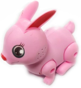 HALO NATION Walking & Jumping Rabbit Toy for Kids - Light and Sound ...