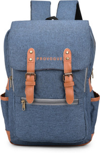 PROVOGUE Canvas 25 L Laptop Backpack Blue - Price in India | Flipkart.com