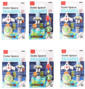 Flipkart.com | OYTRA 6 Packs of Spaceship Solar System Erasers Fancy ...