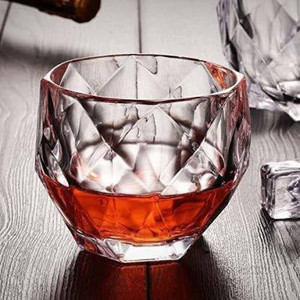 Maruti Mart (Pack of 2) whisky glass,wine glass, pack of 2 Glass Set ...