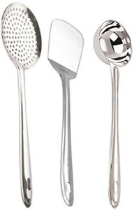 bartanmart 1 Karchi, 1 Skimmer, 1 Spatula Kitchen Tool Set Price in ...