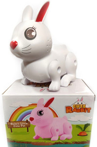 HALO NATION Walking & Jumping Rabbit Toy for Kids - Light and Sound ...