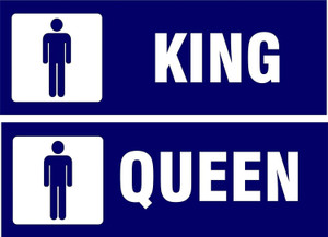 Signkart King, Queen Emergency Sign Price in India - Buy Signkart King ...