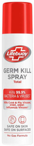LIFEBUOY Germ Kill Sanitizer Spray, Antibacterial Surface Disinfectant ...